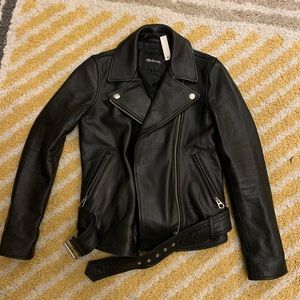 Madewell | Jackets & Coats | Nwt Madewell Ultimate Leather Motorcycle ...
